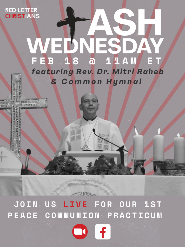 Ash Wednesday virtual practicum with Rev. Dr. Mitri Raheb and Common ...